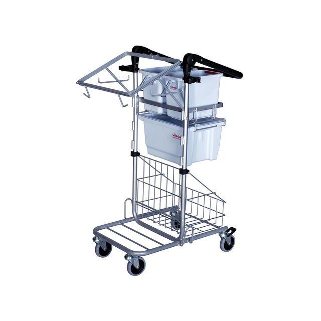 Vileda Micro Premium Cleaning Trolley for Offices & Small Shops – Workwise